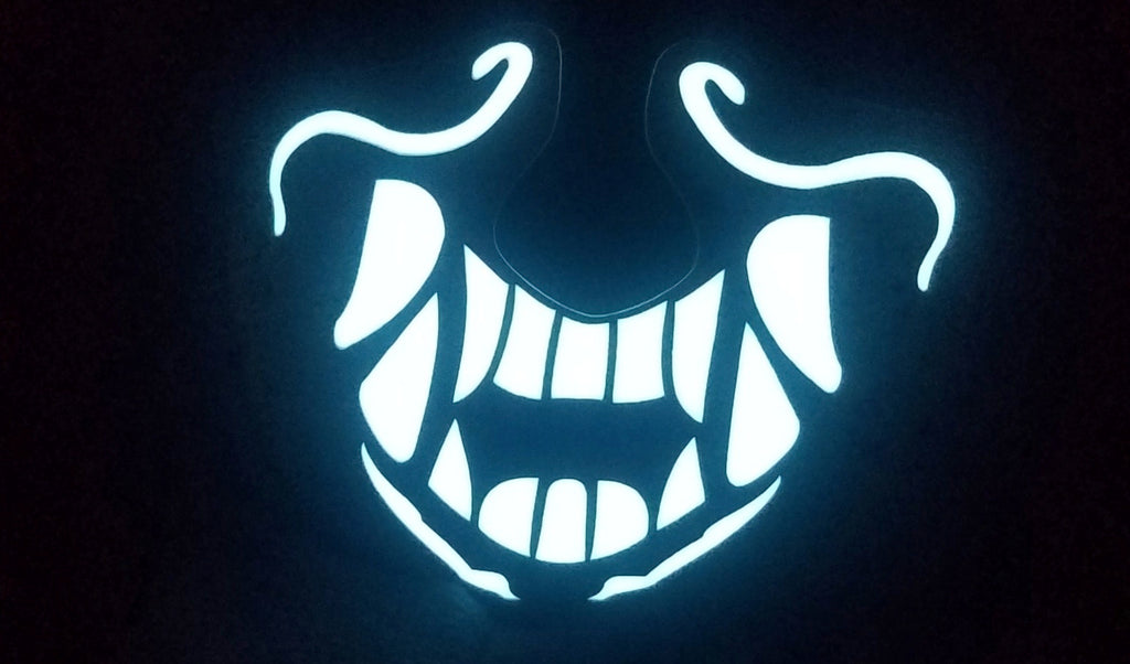 KDA Sound Reactive LED Mask – Neon Culture